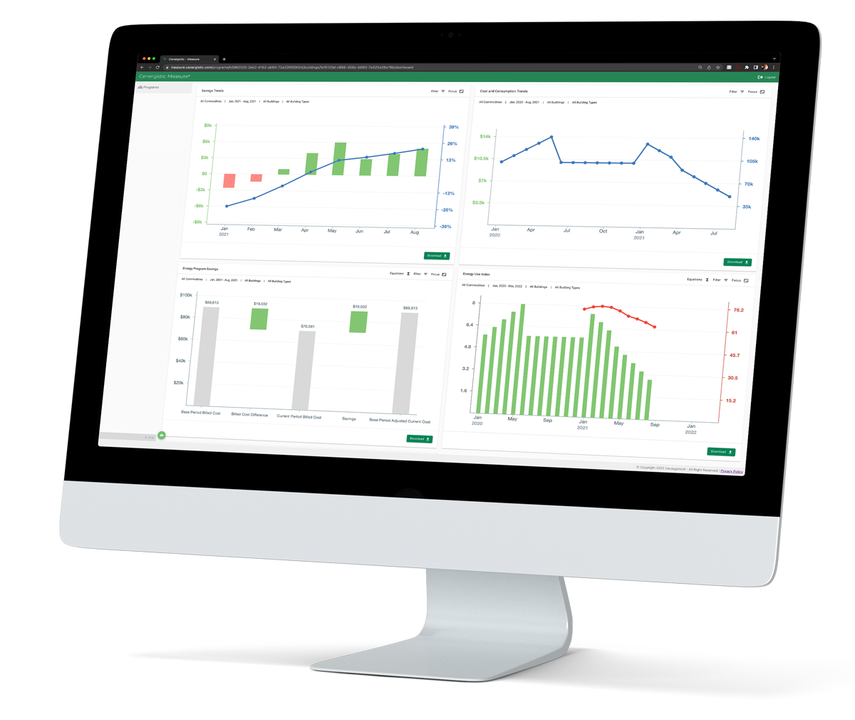 Energy measure software tool | Cenergistic Measure